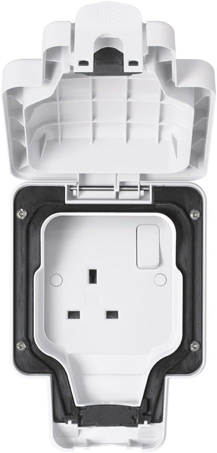 MK Masterseal Plus K56486WHI 13 amp 1-Gang Switched Socket – BigaMart