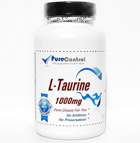 Amazon.com: L-Taurine 1000mg // 200 Capsules // Pure // by PureControl ...