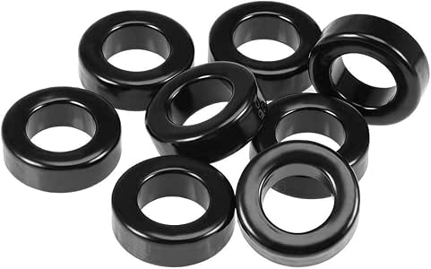 8 piezas 19,3 x 33,7 x 11,3 mm anillo toroide de ferrita polvo de ...