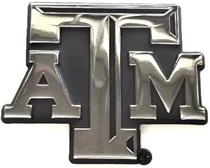 Amazon.com: Texas A&M Metal Auto Emblem - Modern "Shadow" Design ...