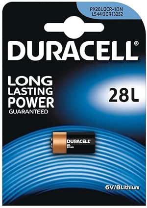 Duracell – 28L 6V Lithium Photo Size Battery – long lasting battery – 1 ...