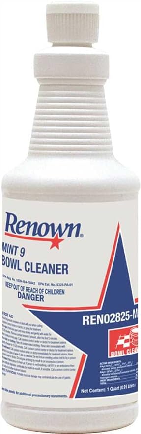 RENOWN RENOWN MINT 9 ACID BOWL CLEANER 12QT/CS 107460: Amazon.co.uk ...