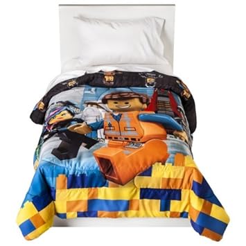 Lego Movie Comforter -Twin- Children Bedding Bed sheet Lego Character ...