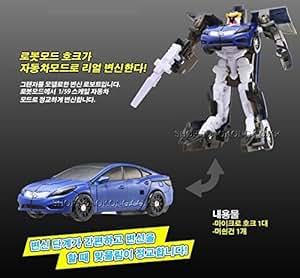 Amazon.com: Hello Carbot Micro Grandeur Hawk Transformer Robot Car Toy ...