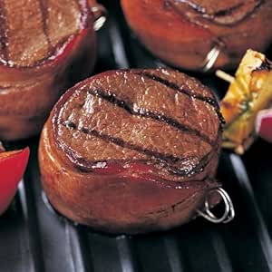 Amazon.com : Omaha Steaks 6 (5 oz.) Bacon-Wrapped Filet of Top Sirloin ...