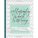 Calligraphy and Hand Lettering Practice Journal: Alphabet, Dot Grid and ...