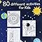 Space Coloring and Activity Book for Kids Ages 4-8: Coloring, Mazes ...