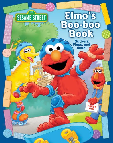 Sesame Street Elmo's Boo Boo Book (1) (Flap Sticker Book): Matt Mitter ...
