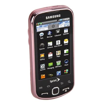 Amazon.com: Samsung Intercept SPH-M910 Sprint (Pink) Smartphone: Cell ...