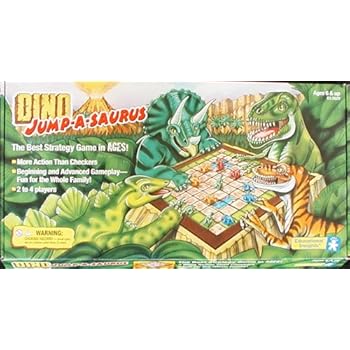 Amazon.com: Educational Insights Dino Checkers: Toys & Games