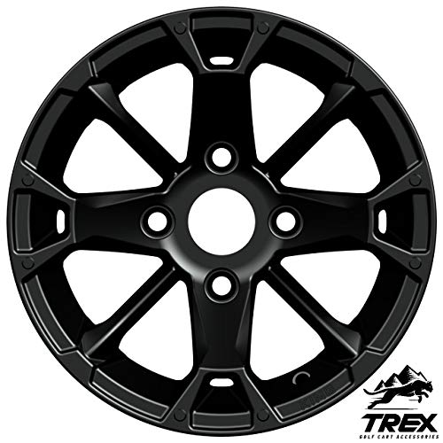 12" BlackJack Gloss Black Wheels mounted on 23"