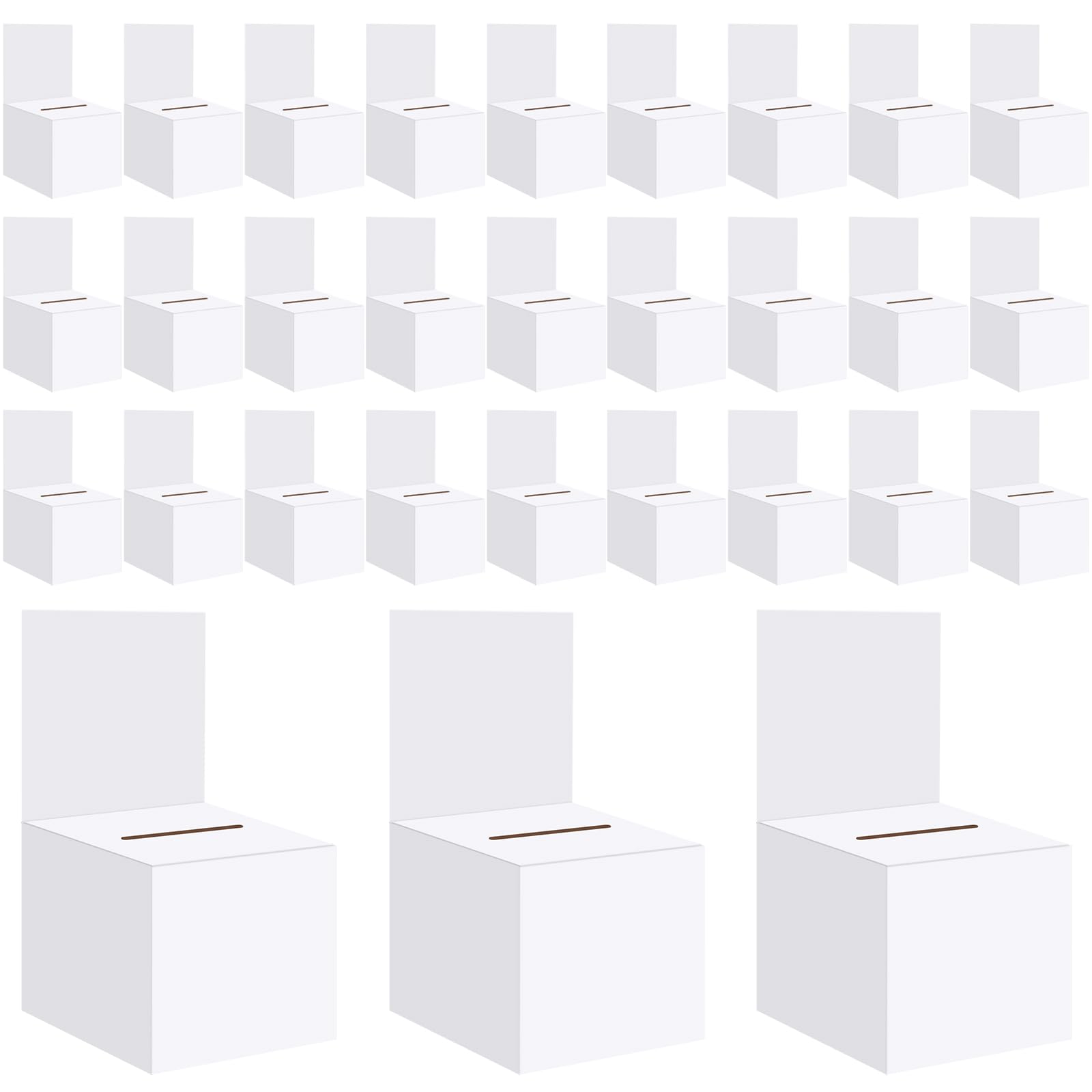 Mua 30 Pack raffle boxes Ballot Box Raffle Box Donation Box for ...