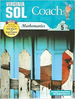 Virginia SOL Coach: Mathematics Grade 5: The Coach Team: 9780783681351 ...