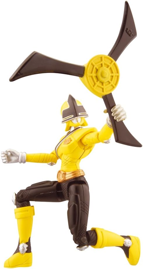 Power Rangers Samurai 10cm Ranger (Yellow): Amazon.co.uk: Toys & Games