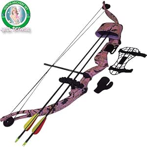 Amazon.com : Arrow Precision Girl Power Pink Camo Bow Set : Basic ...