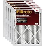 Filtrete 20x36x1 AC Furnace Air Filter, MERV 11, MPR 1000, Micro Allergen Defense, 3-Month ...