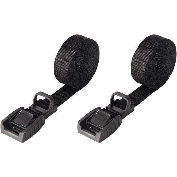 Kayak Bow And Stern Tie Down Kit - Heavy Duty Ratchet Straps With Bow ...
