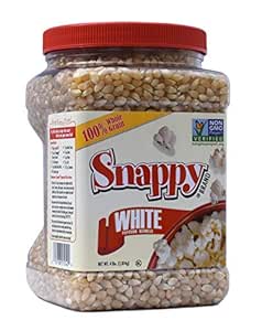 Amazon.com: Snappy White Popcorn, 4 Pounds