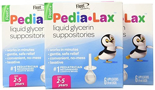Amazon.com : Fleet Children's Pedia-Lax Liquid Glycerin Suppositories ...