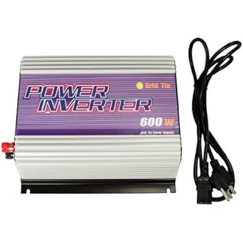 Amazon.com: SUN-600G 600W Watt MPPT Micro Grid Tie Solar Power Inverter ...