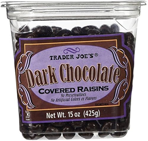 Trader Joes Dark Chocolate Covered Raisins in Kuwait | Whizz Fruit