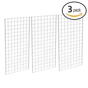 Amazon.com: Grid Panel for Retail Display – Perfect Metal Grid for Any ...