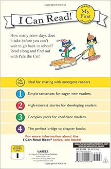 Pete the Cat: Snow Daze (My First I Can Read): James Dean ...