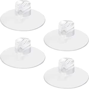 Amazon.com: ChengFu 4 Pack Bathroom Shower Caddy Connectors Suction ...