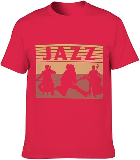 Camisa de jazz de algodón para hombre Red1 XXL: Amazon.es: Ropa