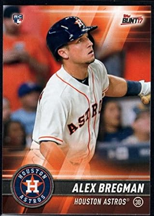 Amazon.com: 2017 Topps Bunt #4 Alex Bregman Houston Astros Rookie ...
