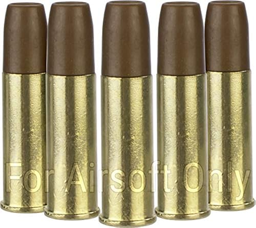 Evike Spare Brass Shells for WinGun/Dan Wesson Series 6mm Airsoft Co2 ...