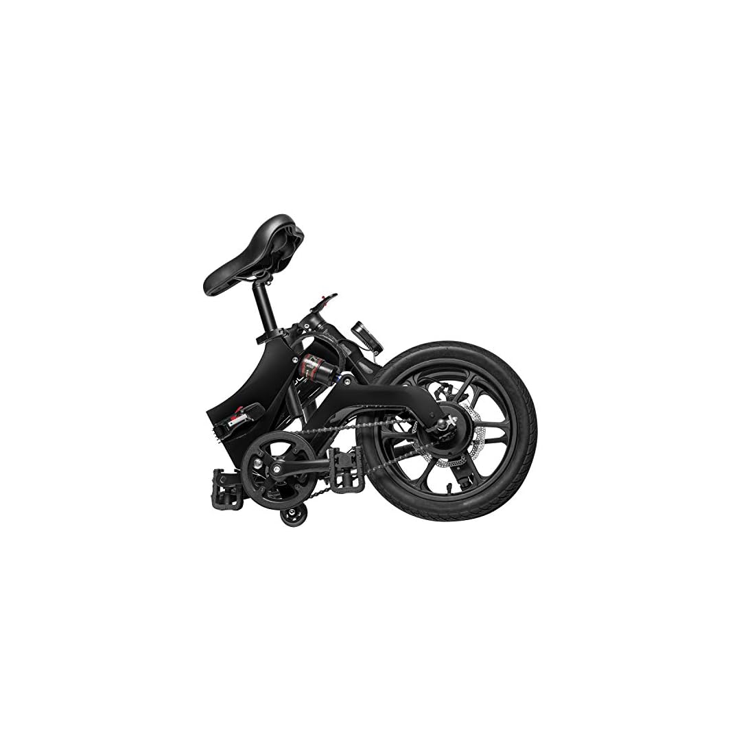Jetson Metro Electric Folding Bike with Twist Throttle, Pedal Assist ...