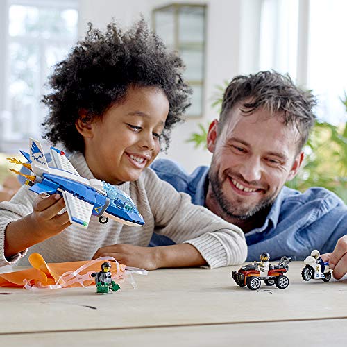 LEGO City Sky Police Parachute Arrest 60208 Building Kit (218 Pieces ...