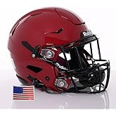 Amazon.com : Riddell SpeedFlex Adult w/Black SF-2BD Facemask + US ...