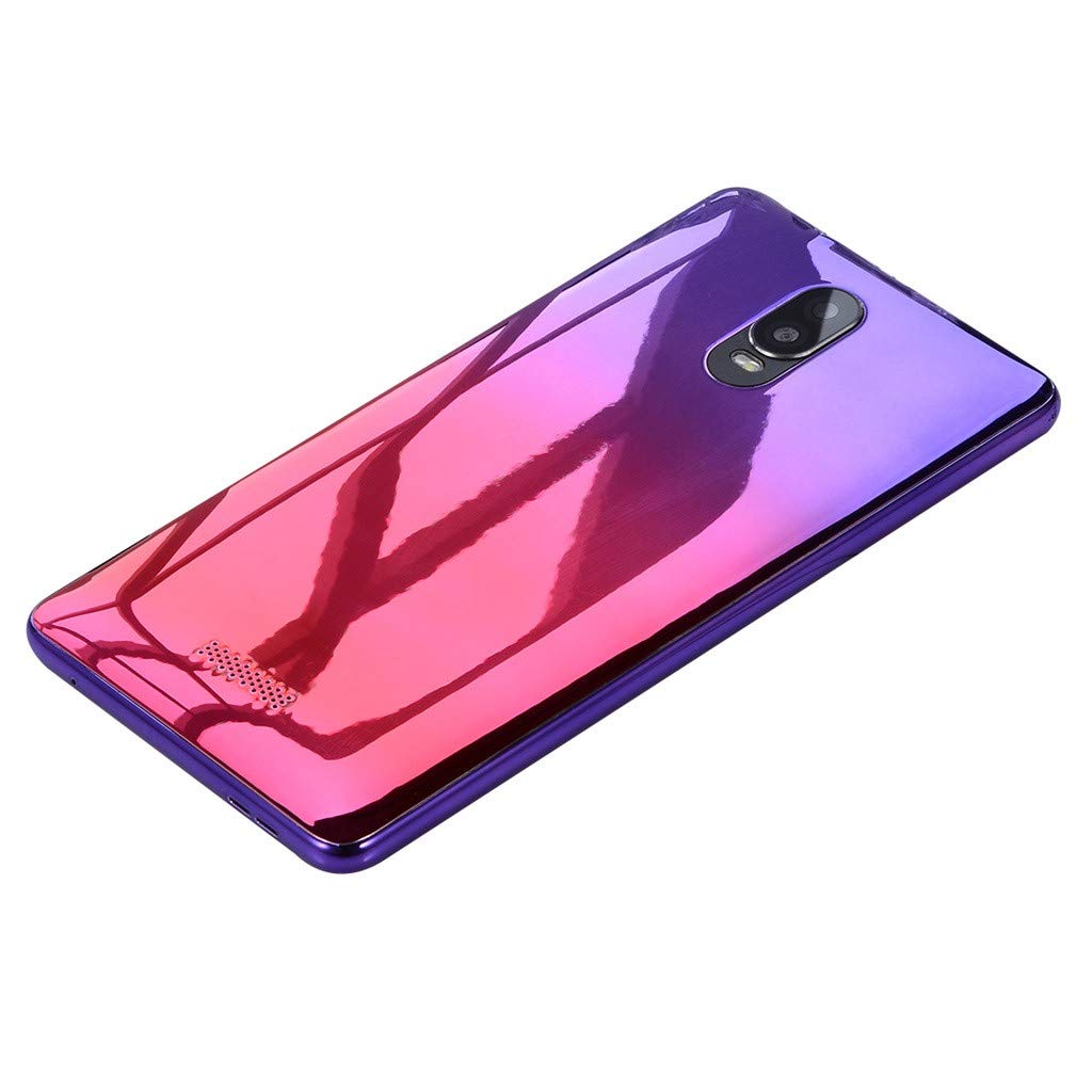 2019 New (Purple) Phone Cell Phone Mobile Camera SIM Dual Blue-Tooth ...