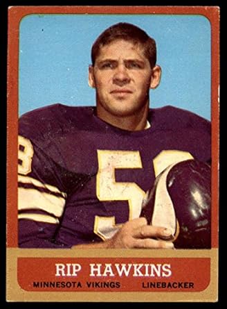 Amazon.com: 1963 Topps # 106 Rip Hawkins Minnesota Vikings (Football ...