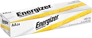Amazon.com: Energizer EN91 Industrial Alkaline Batteries, AA (Box of 24 ...