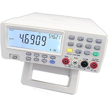 Amazon.com: DMM Digital Bench Top Multimeter PC Analog Bar Meter ...