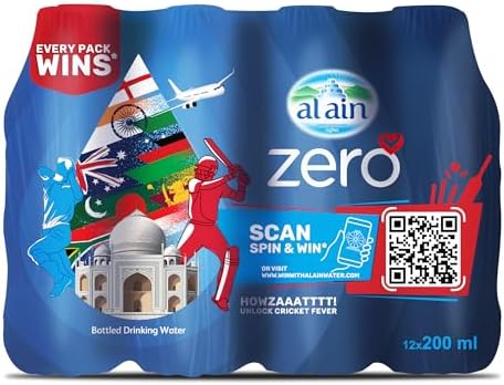 Al Ain Zero, Bottled Drinking Water - 200ml (Pack Of 12) price in UAE | Amazon UAE | supermarket ...