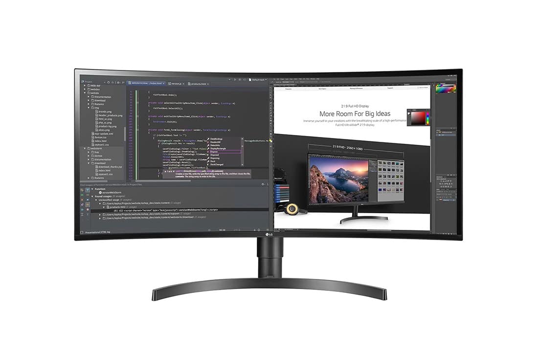 Mua LG 34WP85C-B 34-inch Curved 21:9 UltraWide QHD (3440x1440) IPS ...