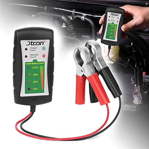 Jtron Mini 12V Automotive Car Battery Tester,LED Digital - Want It All