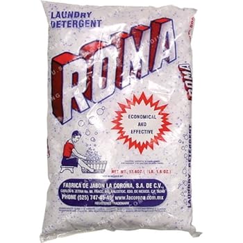 Amazon.com: ROMA LAUNDRY DETERGENT powder phosphate free 35.27 oz / 1 ...
