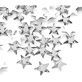 Amazon.com: The Crafts Outlet 144-Piece Loose Flat Back Acrylic Star ...