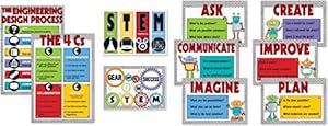 Amazon.com : STEM Bulletin Board Set : Office Products