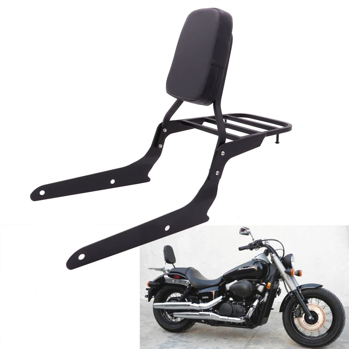 Mua [Ship from USA] Motaux Passenger Sissy Bar with Luggage Rack ...