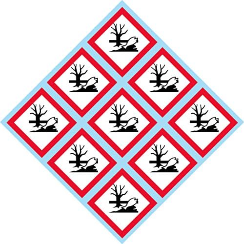 GHS Environment, Environmental Hazard, Pictogram, 2"W x 2"H Decal ...
