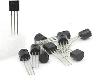 10 Transistor 2N2222 A331 - NPN - TO92-95tran045 : Amazon.es: Industria ...