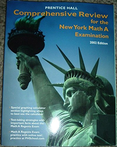 Comprehensive Review for Math A Examination: Not Available (NA ...