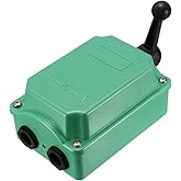 uxcell Drum Switch QS-30 3 Positon Forward/Off/Reverse Motor Control ...