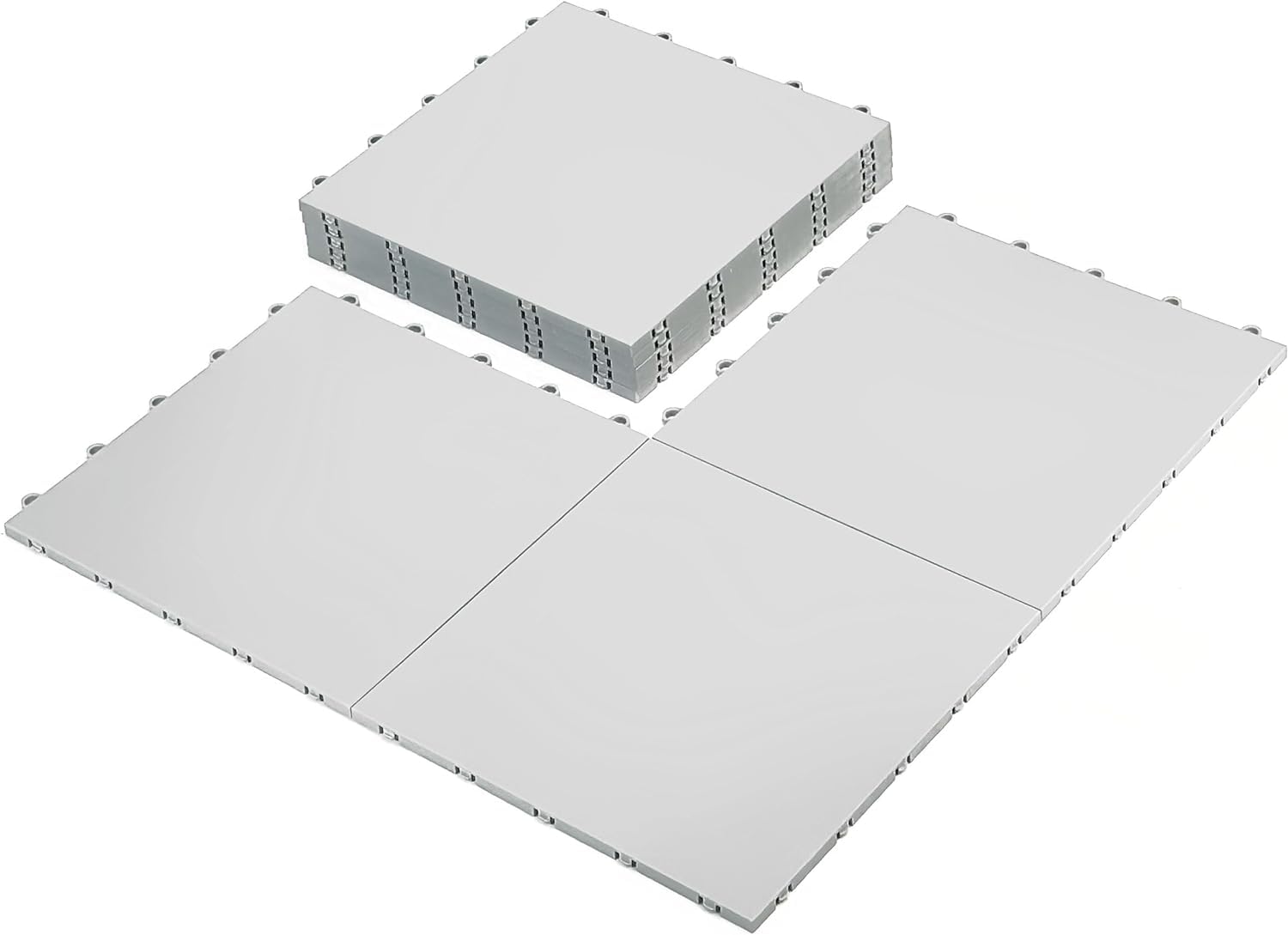 InOut Flooring 15 Grey Tiles - High Durability Colored Flooring Tiles ...